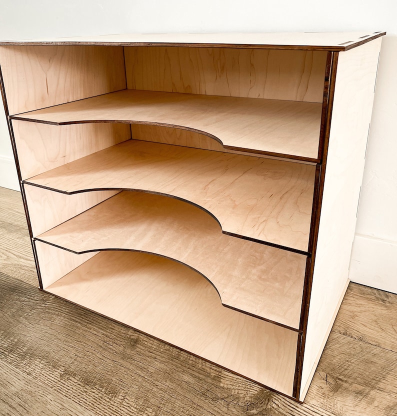 Organizational Storage Shelf Laser Cut Digital File | Shop Organization ...
