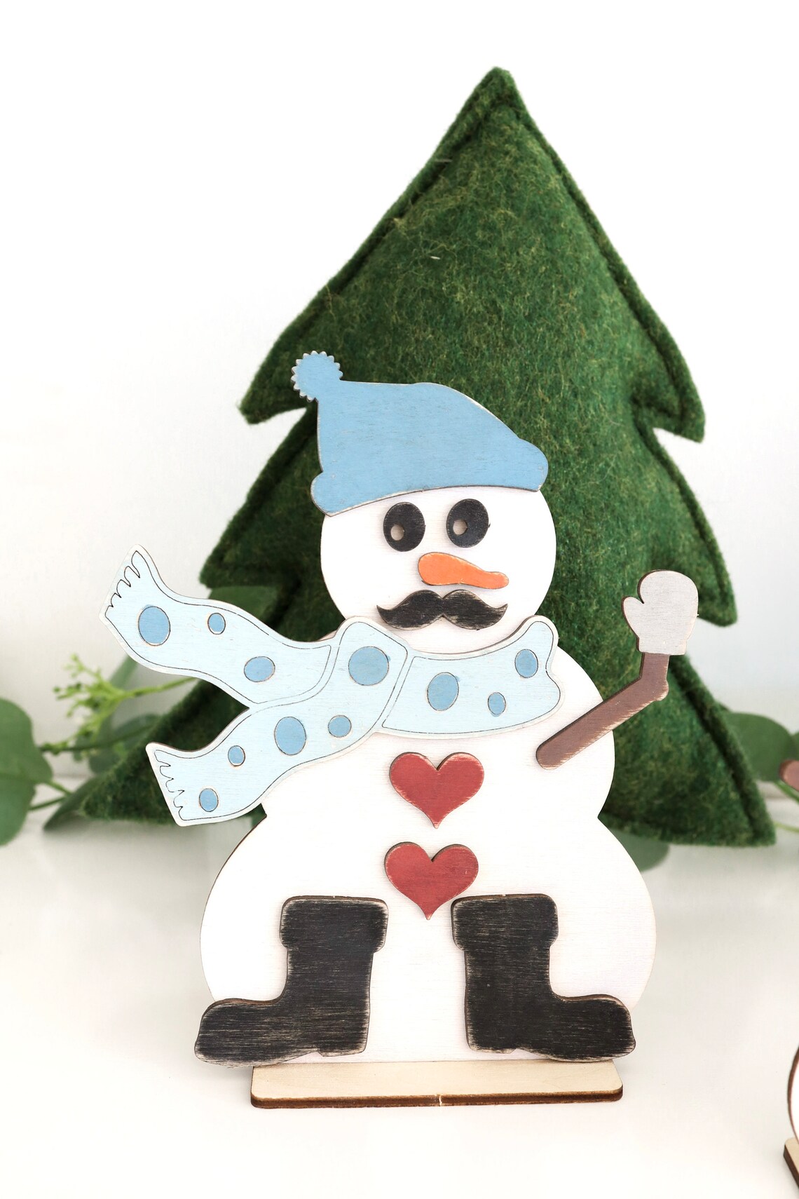 Interchangeable Build Your Own Snowman Laser Cut Digital File - Etsy