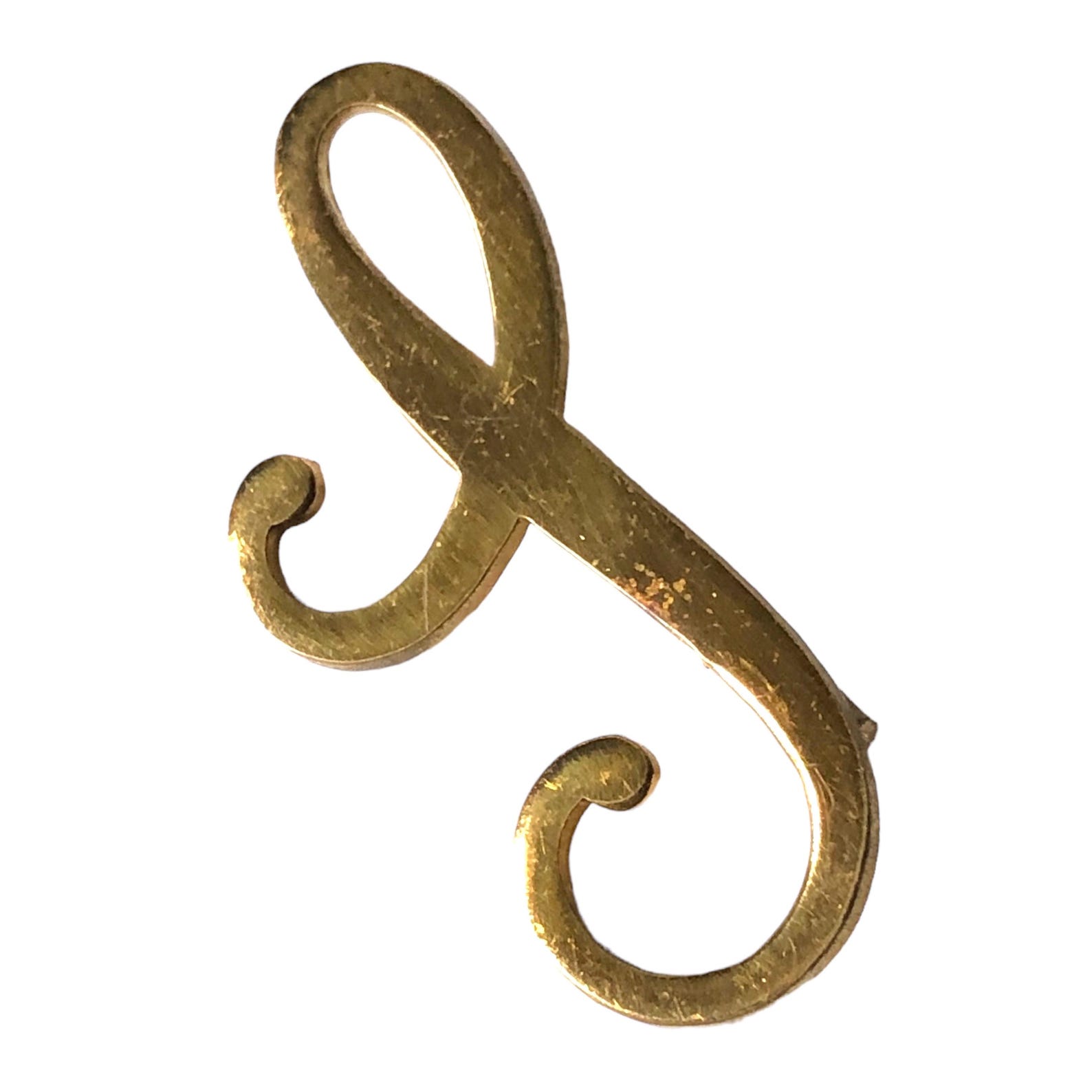 Monogram Brooch, Gold Monogram Lapel Pin, Initial Brooch, Monogrammed ...