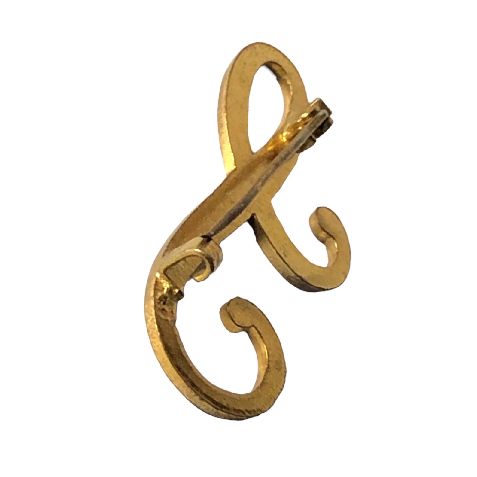 Monogram Brooch, Gold Monogram Lapel Pin, Initial Brooch, Monogrammed ...