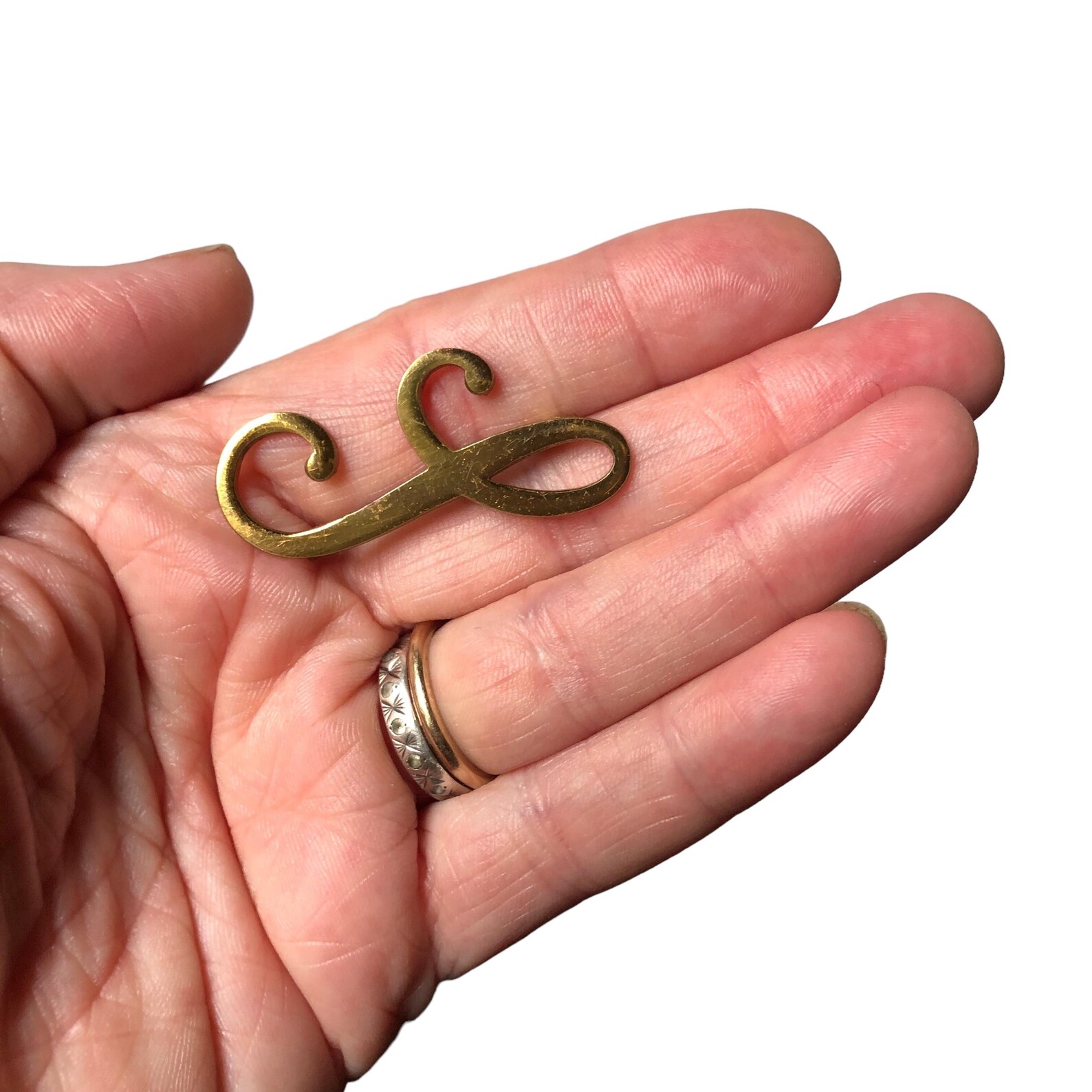 Monogram Brooch, Gold Monogram Lapel Pin, Initial Brooch, Monogrammed ...