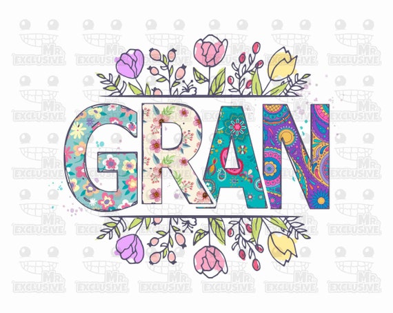 Gran PNG Image for Sublimation Design Instant Download 300 - Etsy