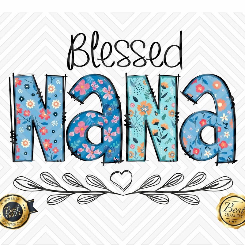 Blessed Nana - Etsy