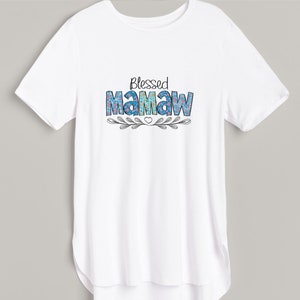 Blessed Mamaw Floral PNG: Sublimation Design (digital Download) - Etsy