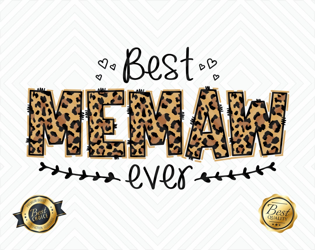 Memaw PNG Sublimation Design for Mug, Instant Downloads, Printable ...