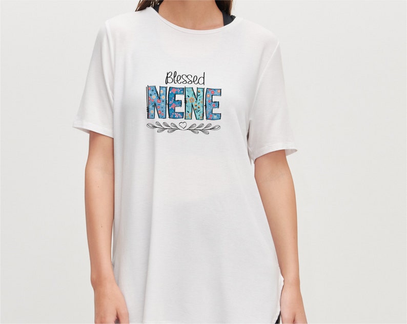 Blessed Nene Floral PNG: Sublimation Design (digital Download) - Etsy