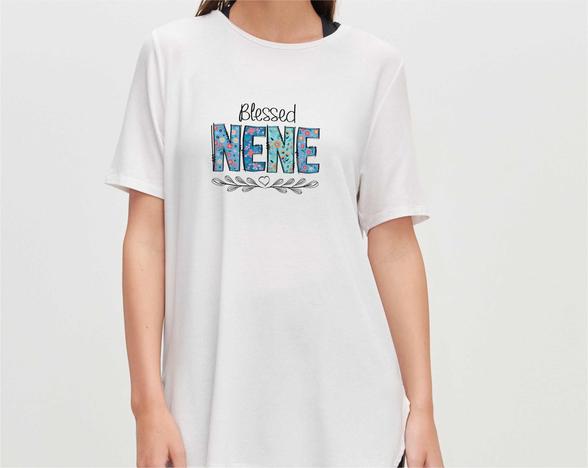 Blessed Nene Floral PNG: Sublimation Design (digital Download) - Etsy