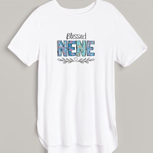 Blessed Nene Floral PNG: Sublimation Design (digital Download) - Etsy