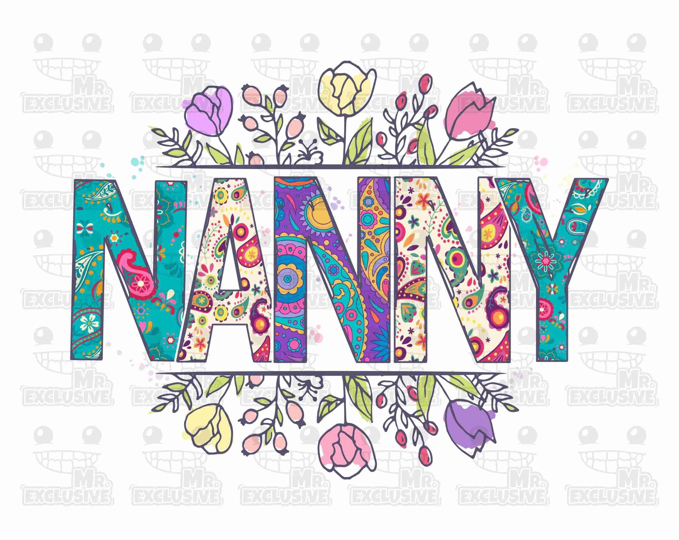 Nanny Digital File Png Image for Instant Download Sublimation - Etsy ...
