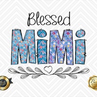 Mimi Block Lettering Instant Download Black and White, Mimi Instant ...