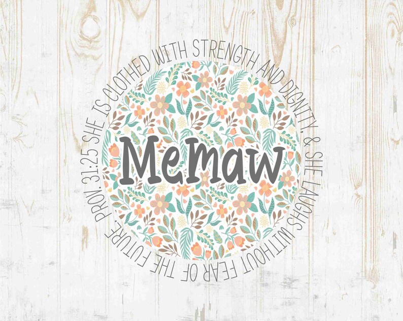 Memaw PNG Sublimation Designs, Memaw 300 DPI Image for Instant Download ...