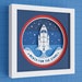 3D Space Rocket Shadow Box SVG Reach for the Stars, Layered Paper Art ...