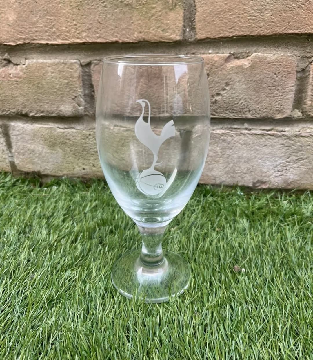 Official Tottenham Hotspur FC Spurs Continental 1/2 Pint Glass Brand ...