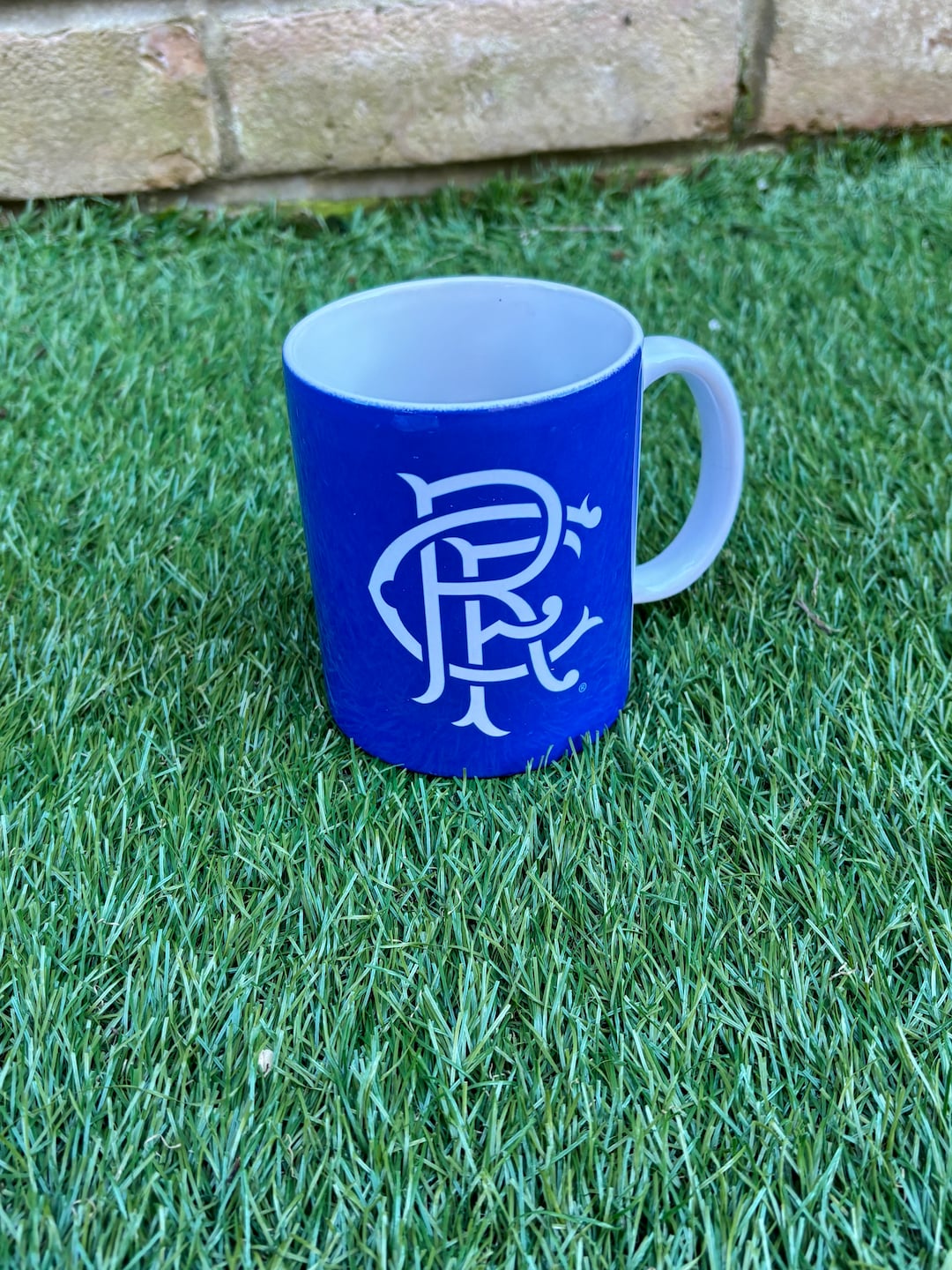 Official Glasgow Rangers FC Scroll Crest Blue 11oz Mug Cup Brand New - Etsy