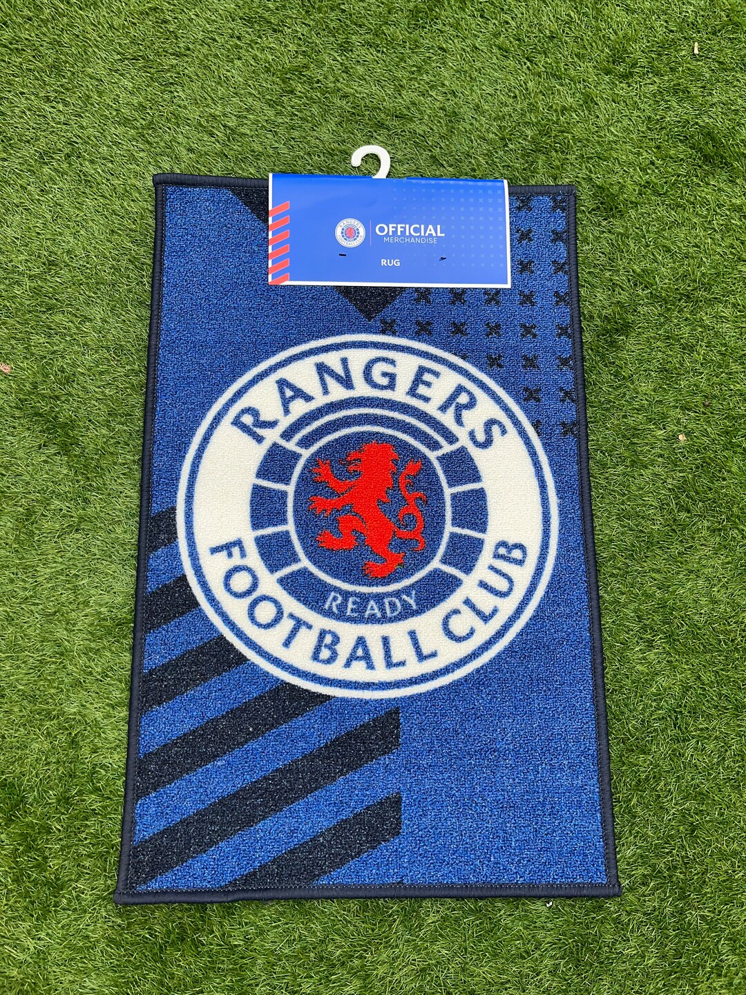 Official Glasgow Rangers FC Crest Bedroom Rug / Mat Size 80cm X 50cm - Etsy