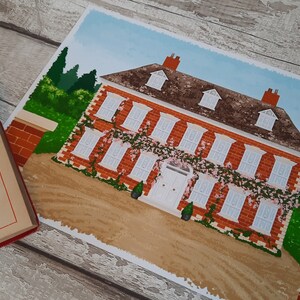 Hartfield Art Print, Inspired by Jane Austen Emma, Literary Locations ...