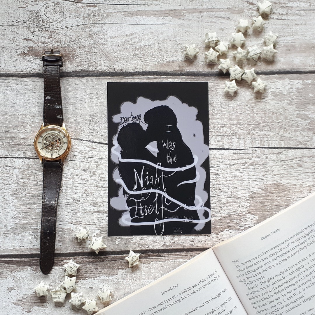 Darling I Was the Night Itself, Art Print Quote Print, the Invisible ...