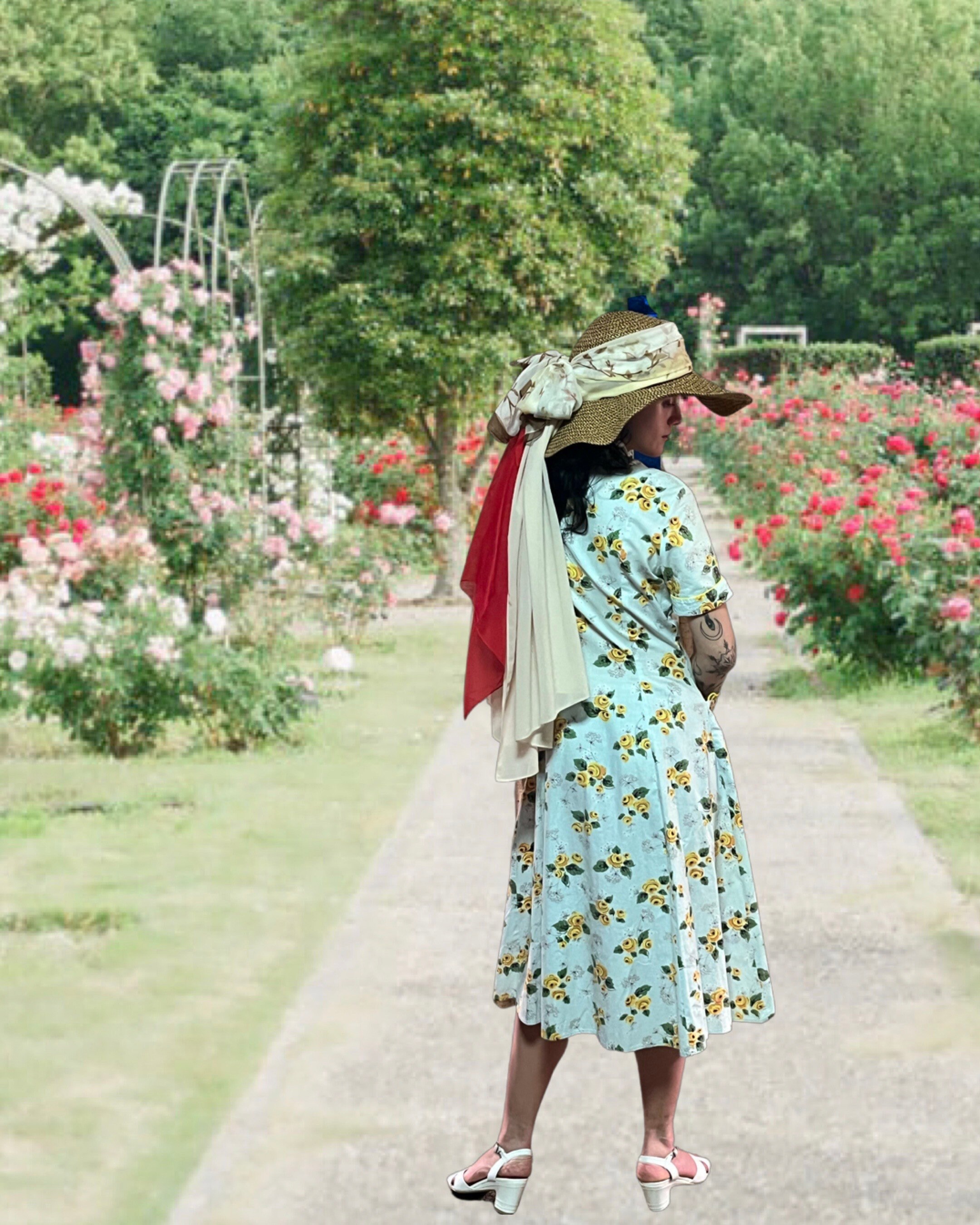Gorgeous Repurposed Designer Cottagecore Straw Hat. Romantic - Etsy