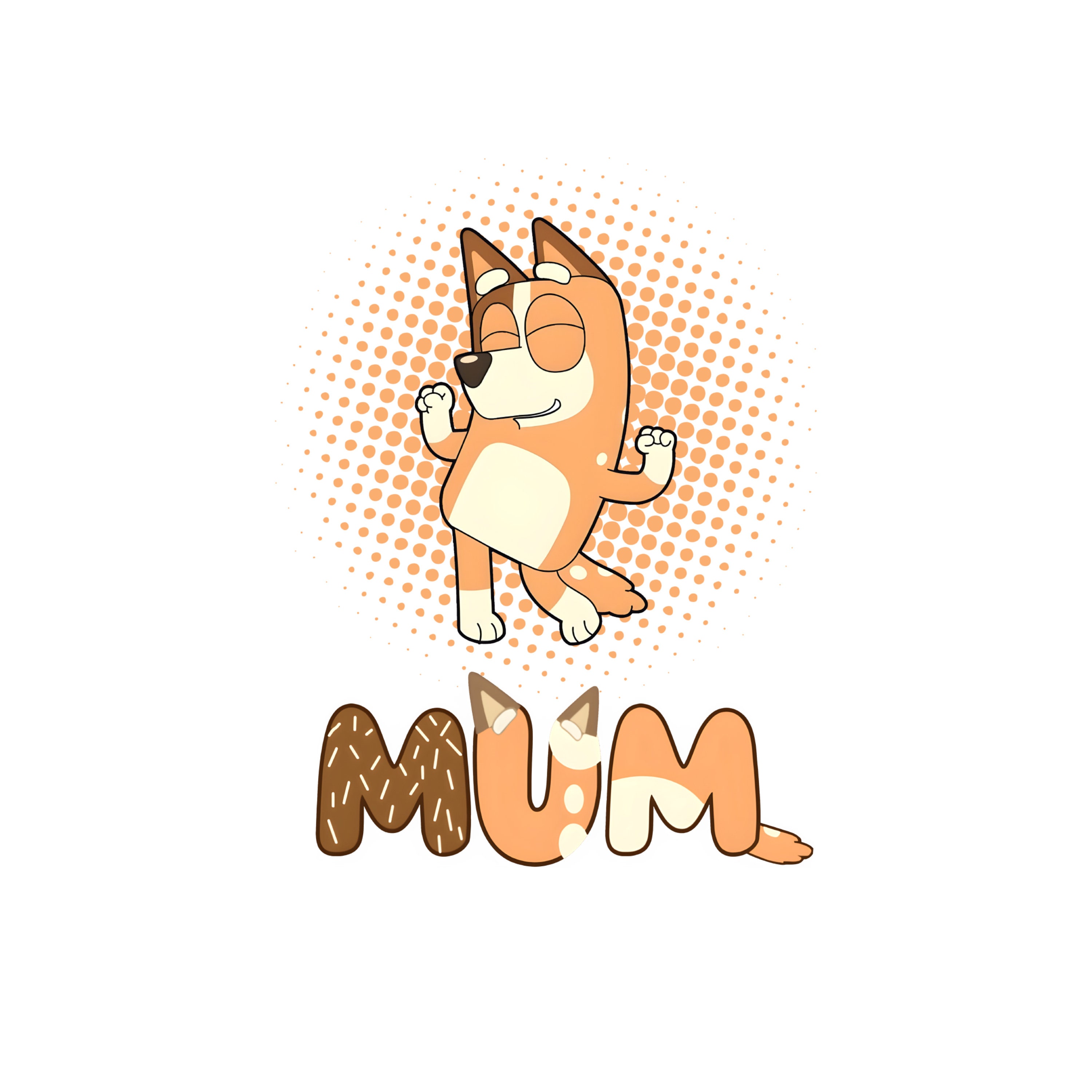 Buy Bluey Dad Png Bluey Father's Day Png Bluey Bandit Heeler Online in ...