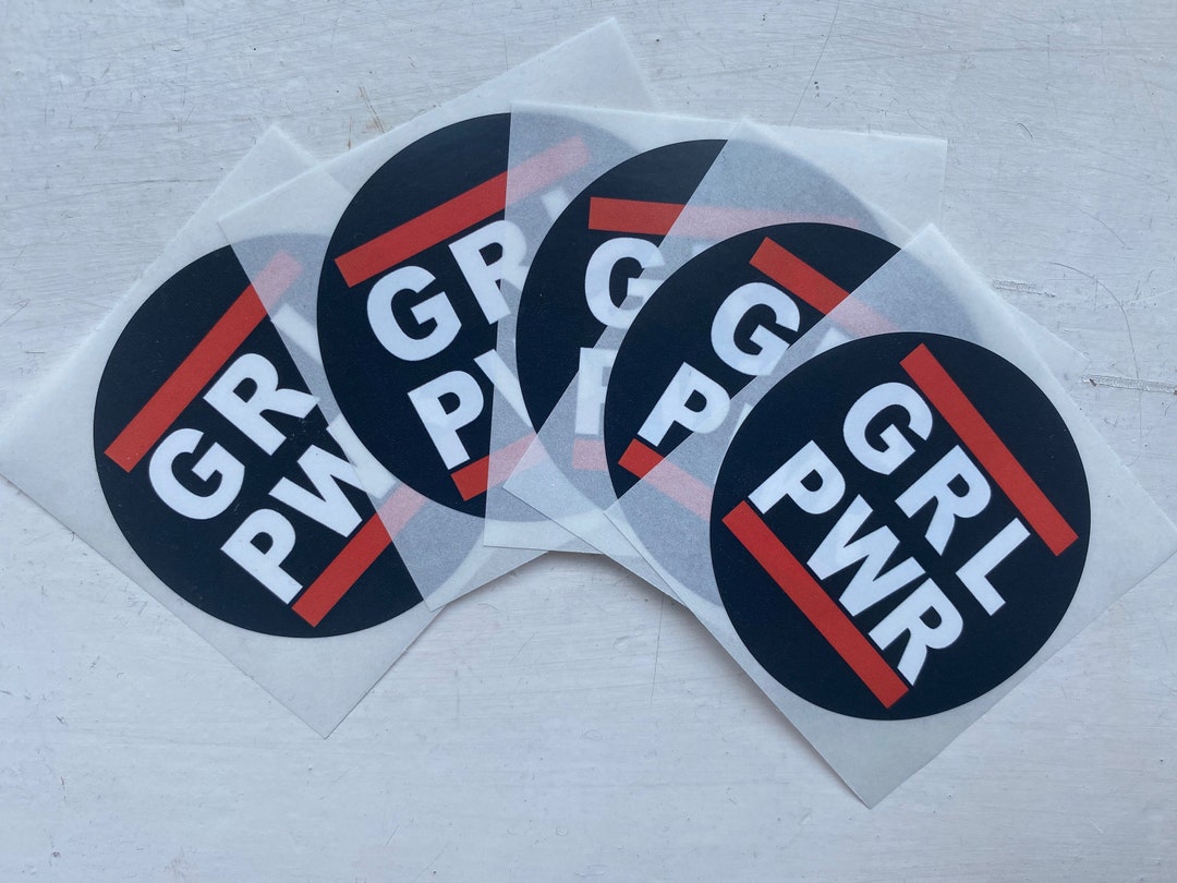 5x Sticker - Girl Power "girl Power" - Sticker - Etsy
