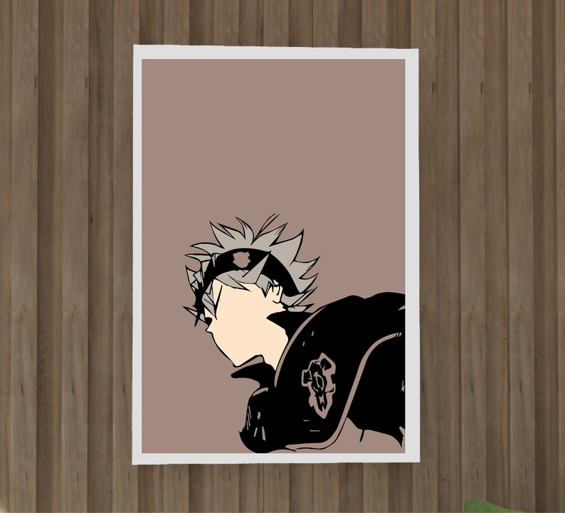 Digital Download Asta Black Clover Black Bulls - Etsy