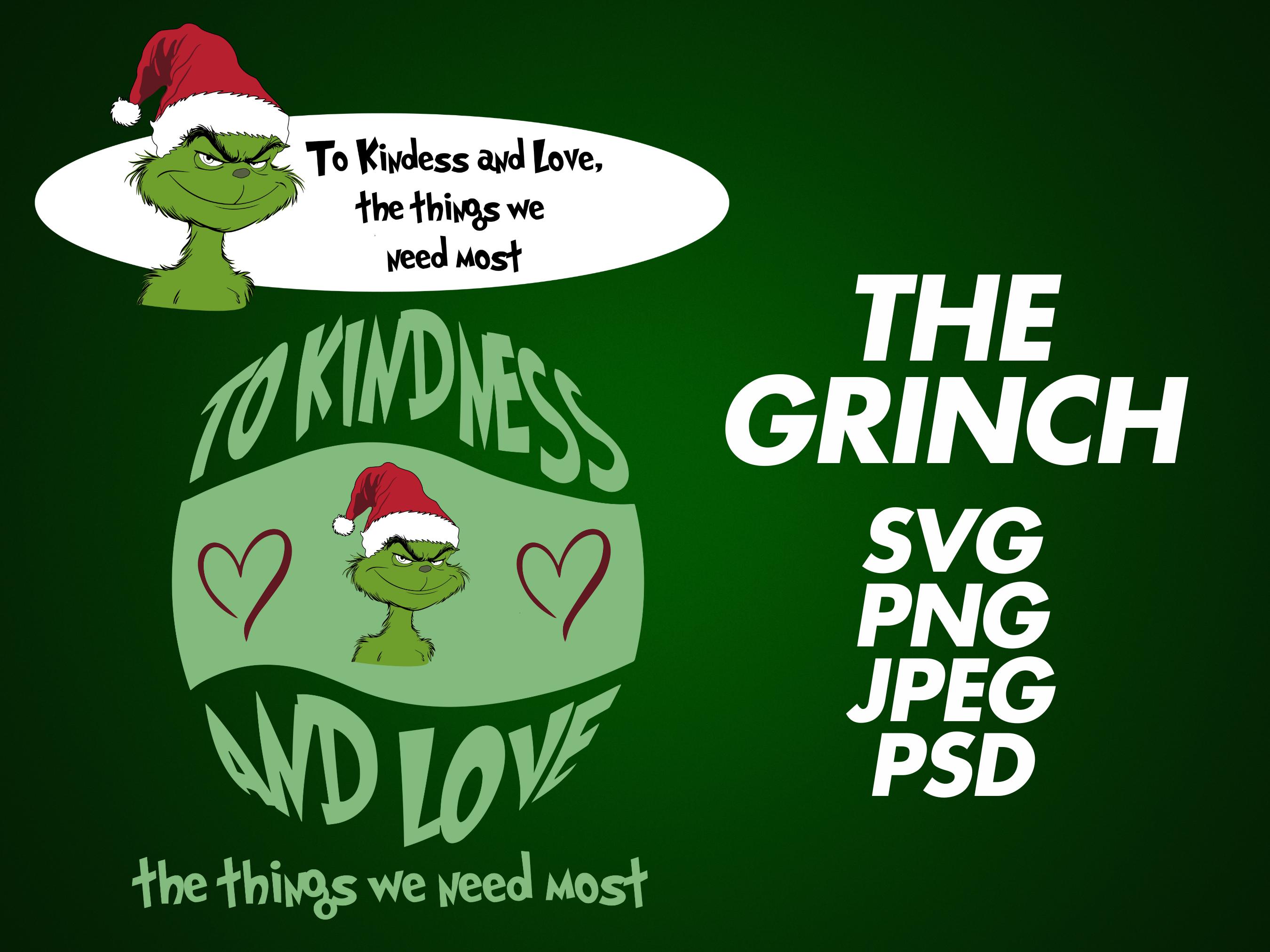 The Grinch SVG, Grinch Vector Files, SVG PNG Bundle - Etsy