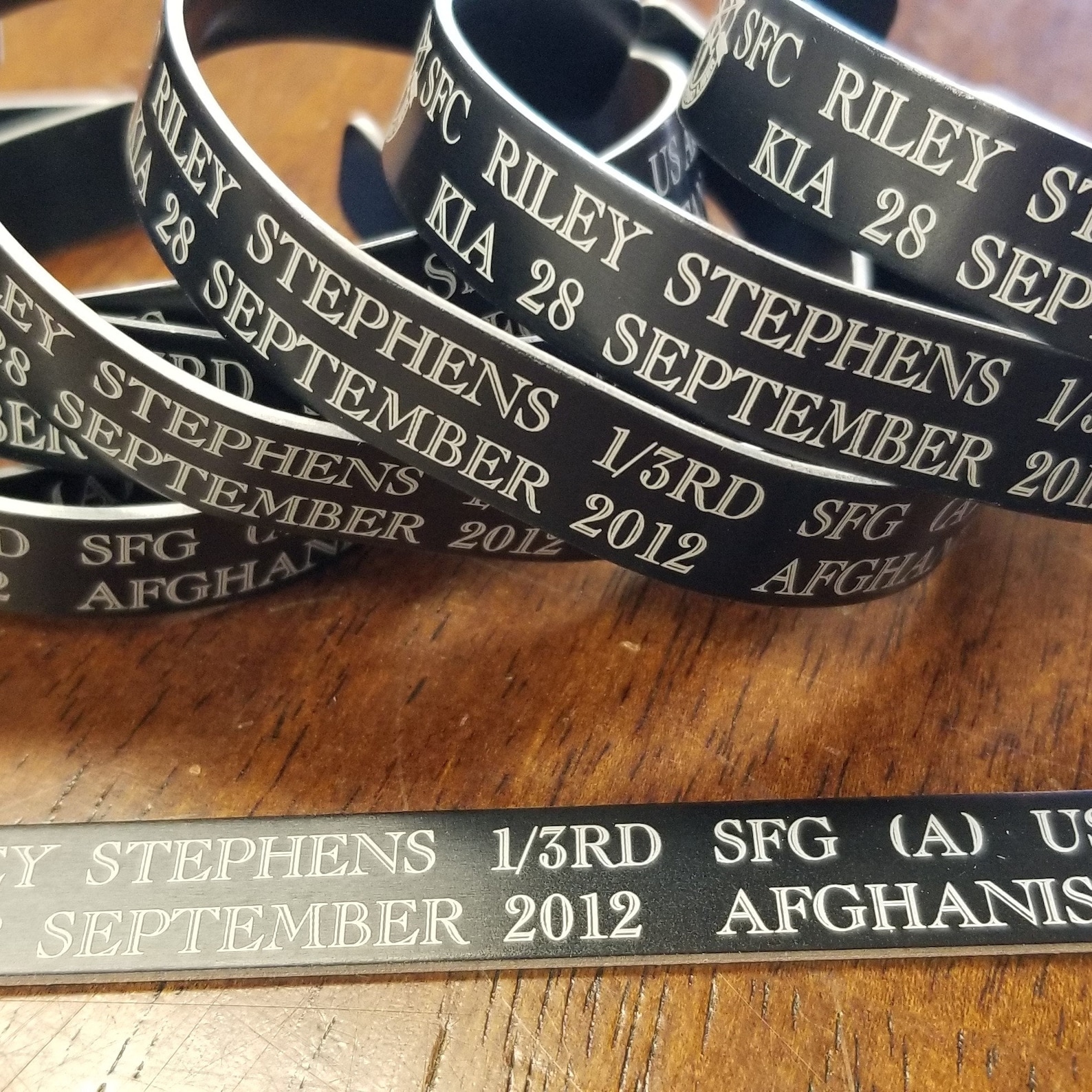 POW / MIA / KIA Bracelets - Etsy