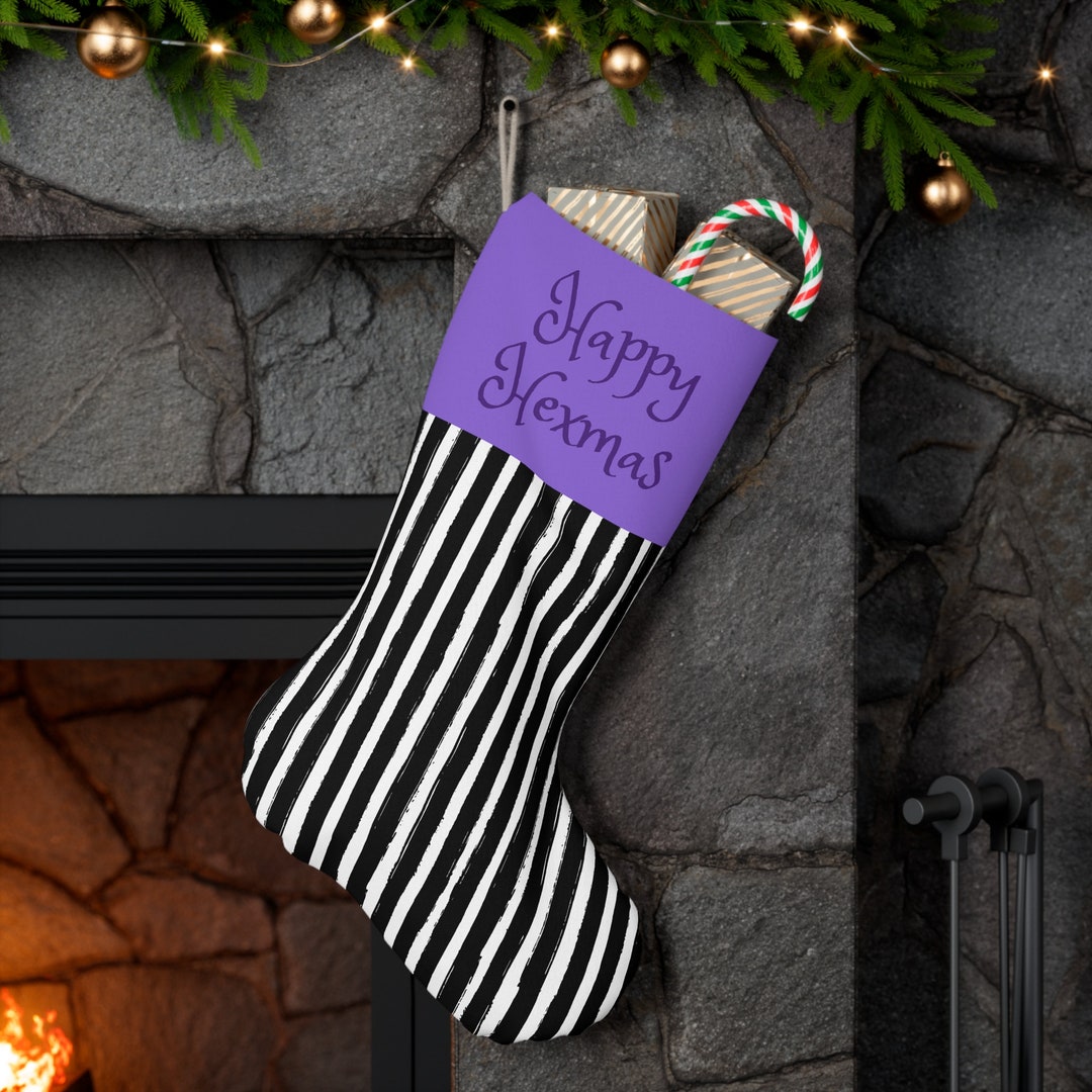 Creepy Christmas Stocking, Ideal Gift for Spooky Holiday Season - Etsy