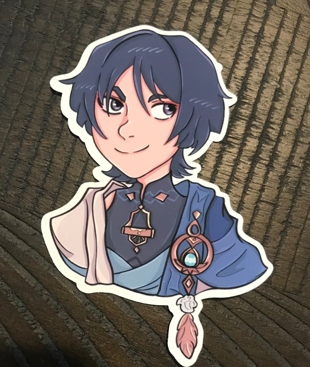 Wanderer Scaramouche Sticker Genshin Impact - Etsy