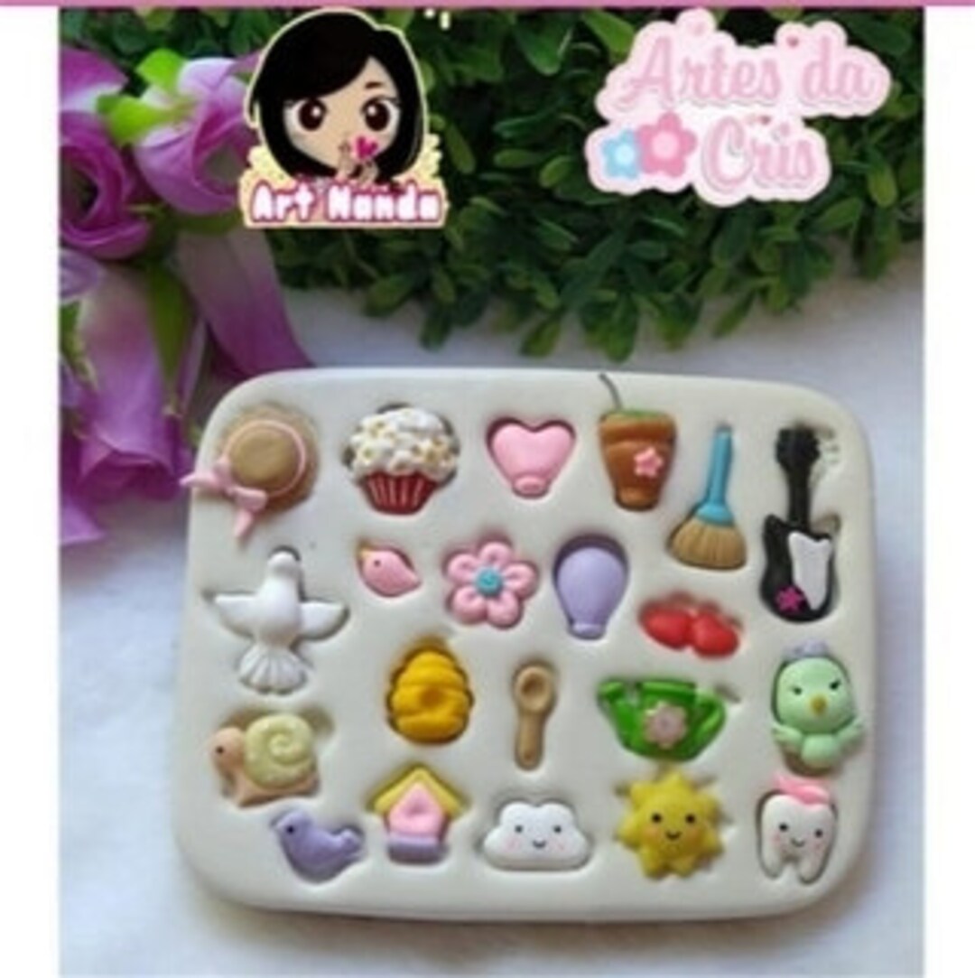 Mini Things Silicone Mold, Candy Silicone Mold, Silicone Mold, Silicone ...