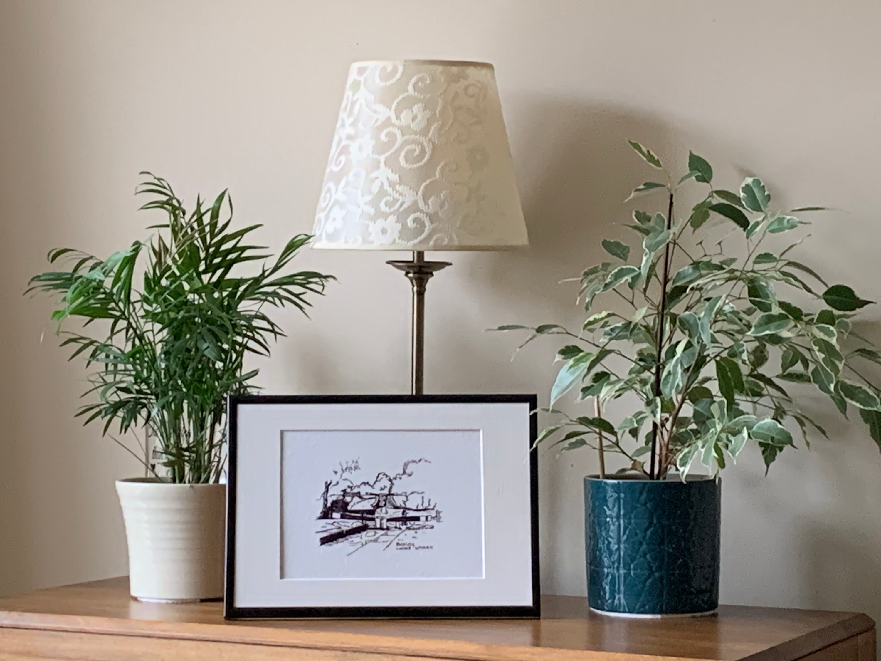 Bosley Locks, Art Print From an Original Pen & Ink Drawing Macclesfield ...