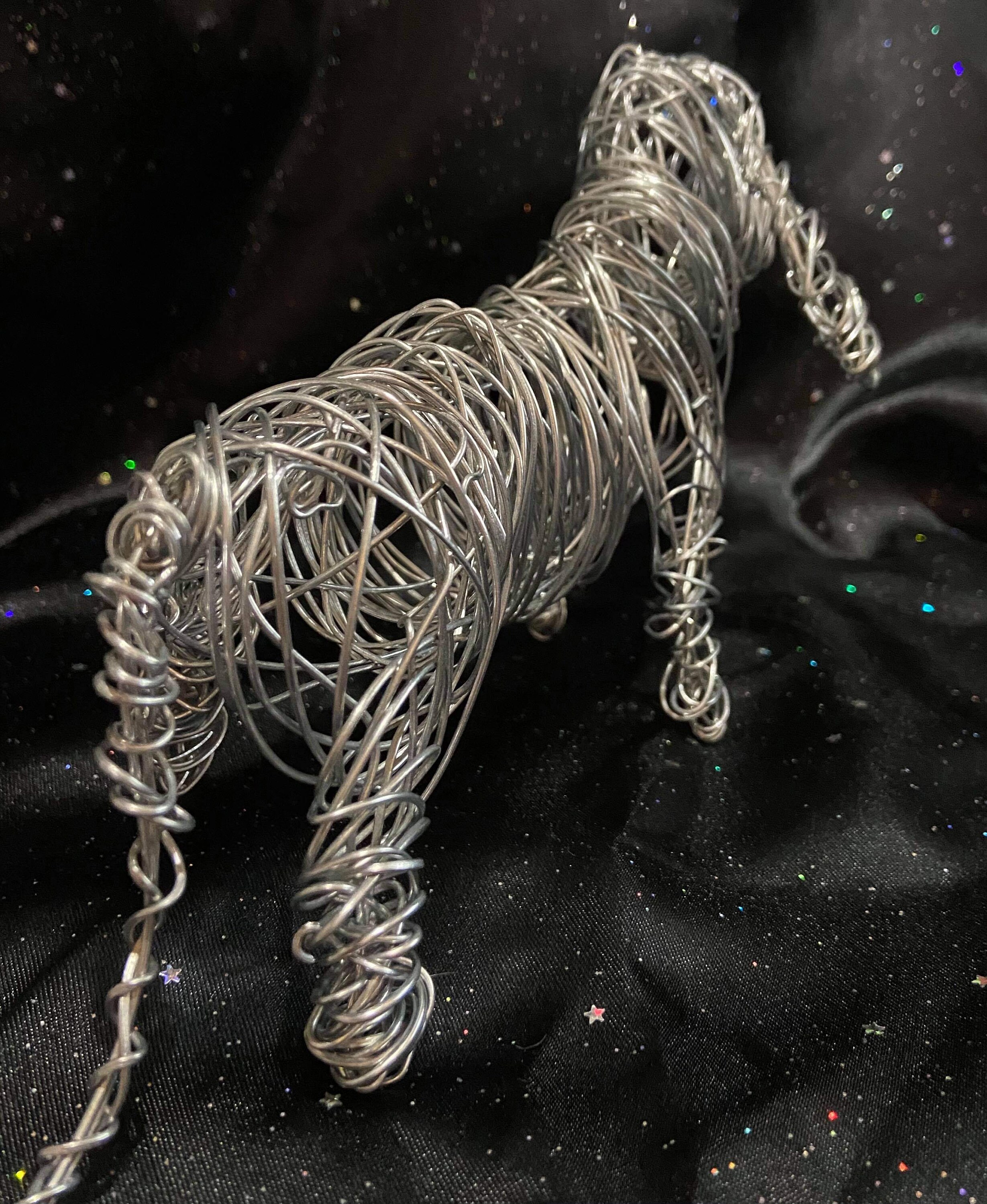 Basset Hound Wire Sculpture Art Dog Art Basset Hound | Etsy