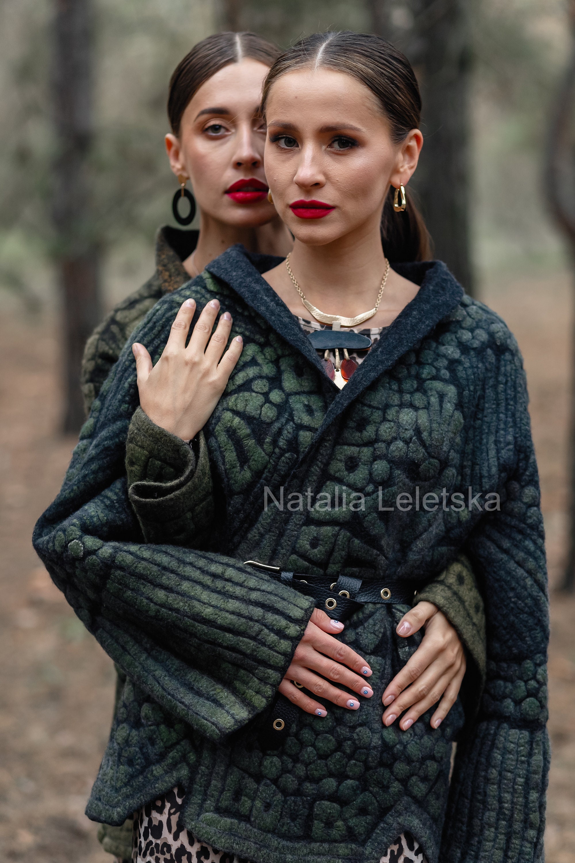 Felted Wool Kimono Jacket, Wool Cloak, Wool Cape Coat, Custom Jacket ...