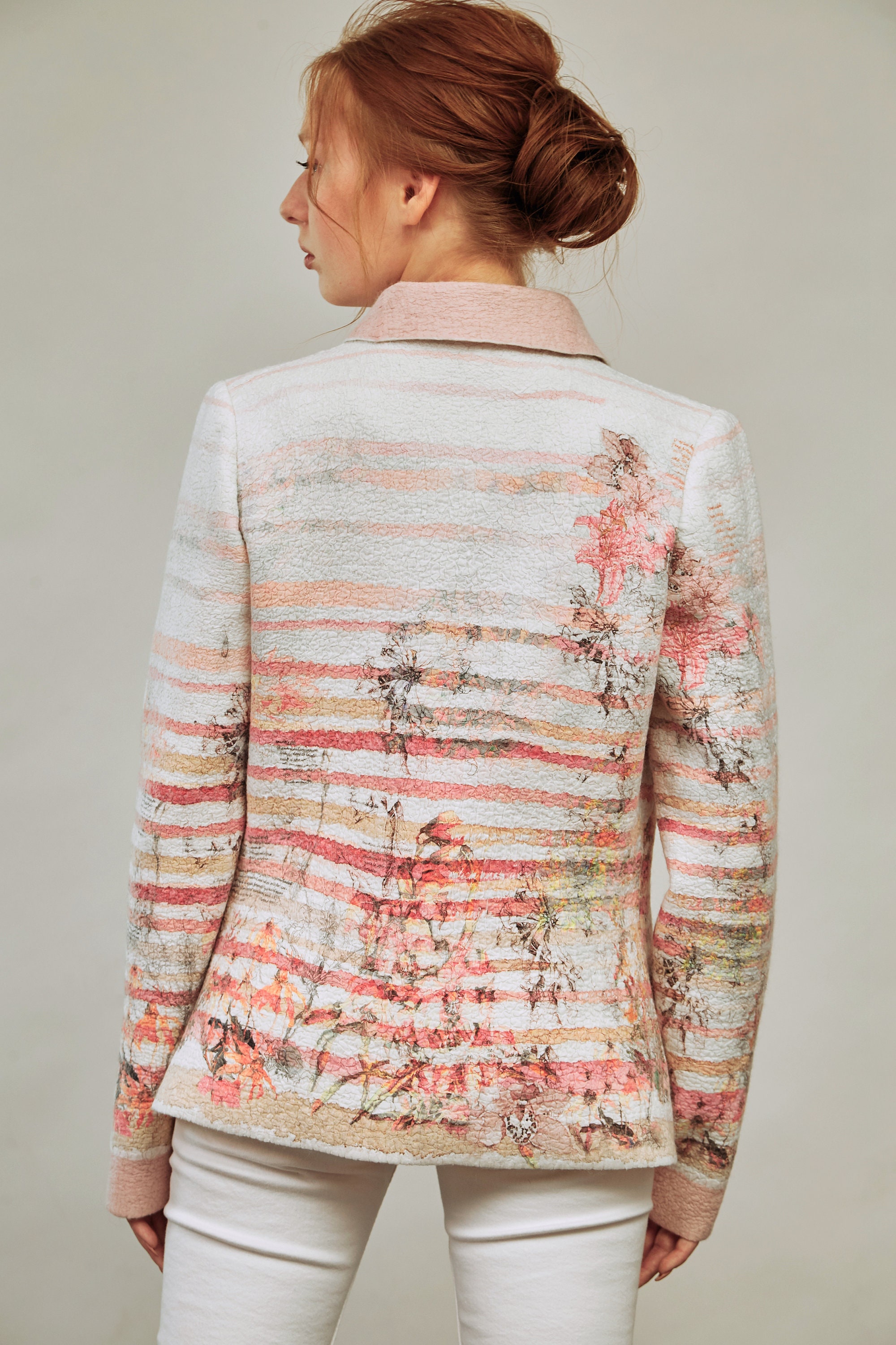 Felted Wool Coat Women, Kimono Jacket Boiled Wool, Custom Jacket ...