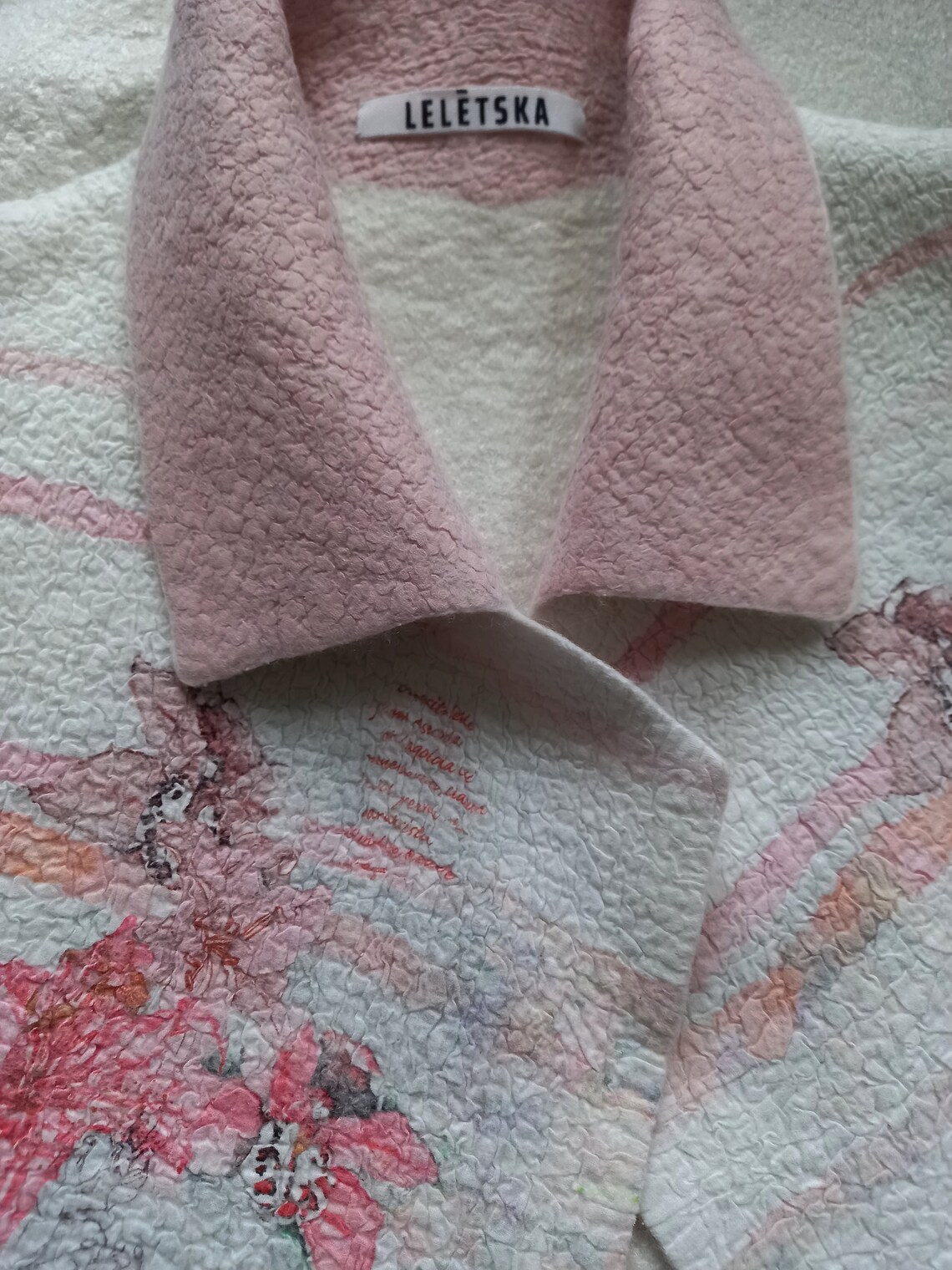 Felted Wool Coat Women, Kimono Jacket Boiled Wool, Custom Jacket ...