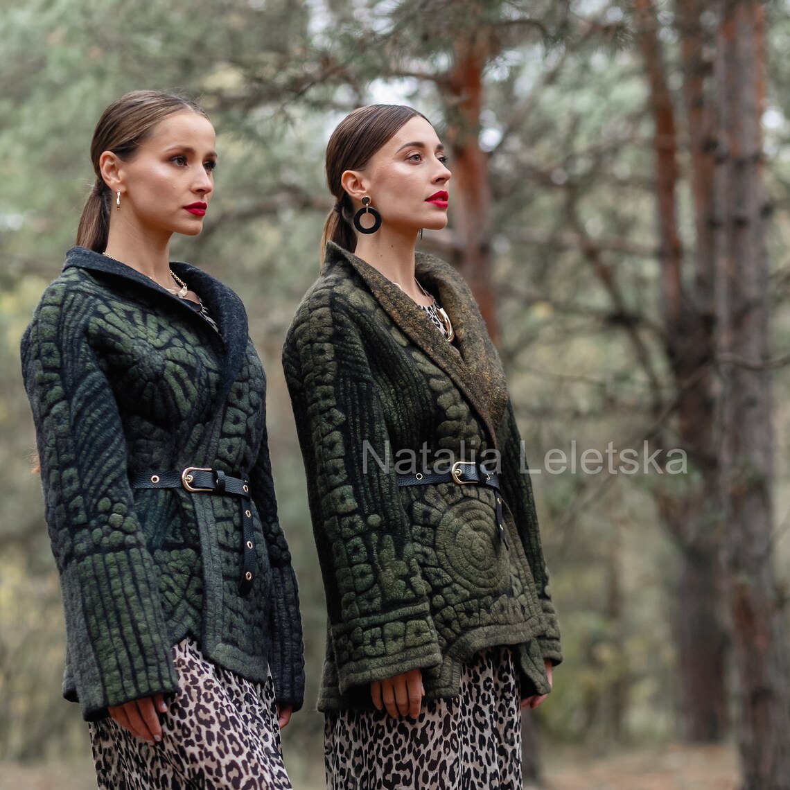 Felted Wool Coat Women, Custom Jacket, Medieval Cloak, Victorian Jacket ...