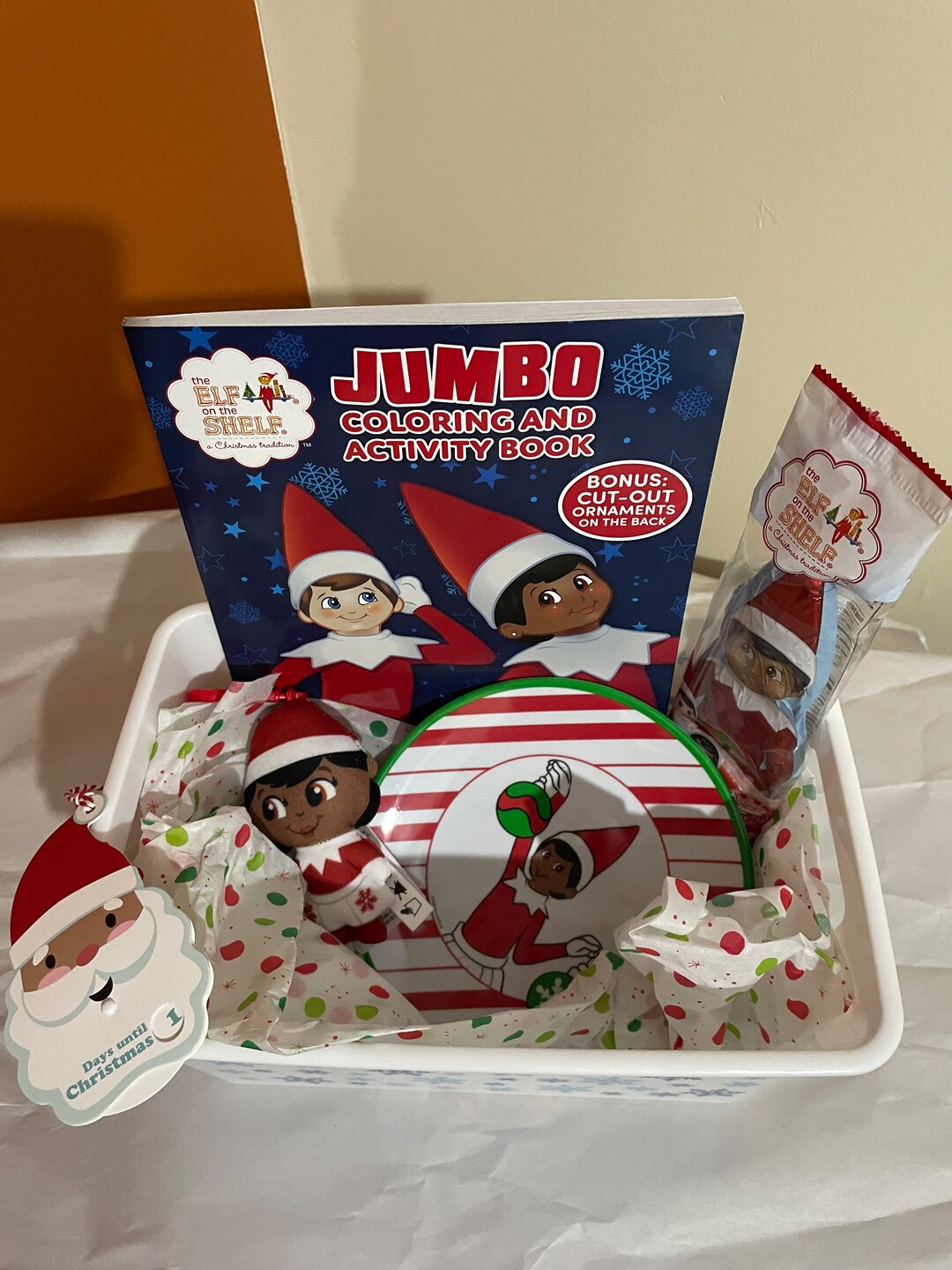 Black/brown Elf on the Shelf Clip Gift Set - Etsy