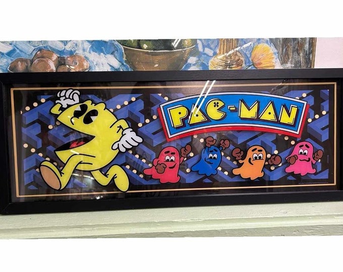 Nostalgic Pac Man Sign / Game Room / Boys Bedroom Decor / Atari ...