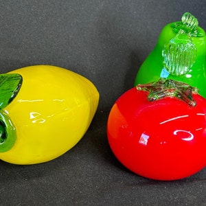 Glass Fruit & Vegetables / Creative | Unique | Collection / Gifts ...