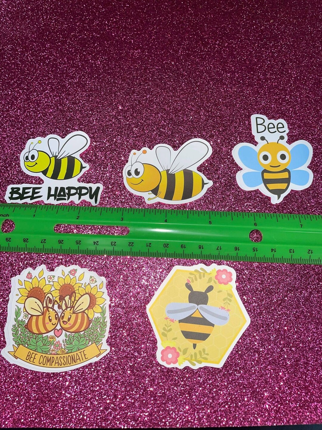 Save the Bees Stickers Pack of 5 | Spring Summer Cute Pretty Bees ...