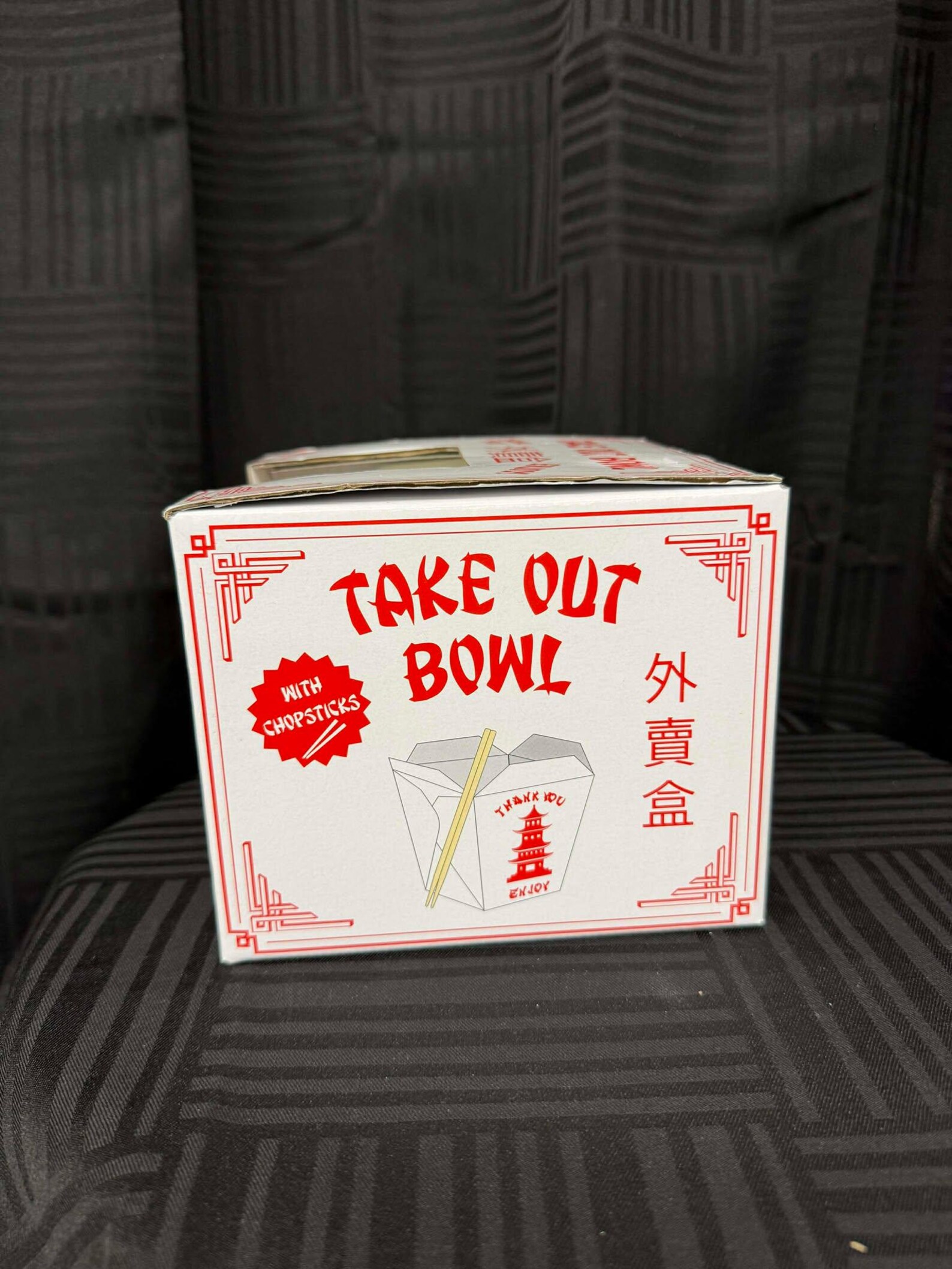 Take Out Container With Chopsticks / Ceramic / Cartoon / Ramen Noodle ...