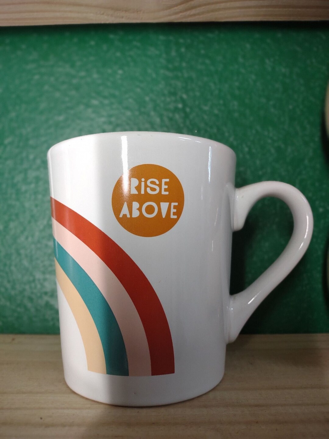 Rise Above / Mug / Coffee / Tea / Drink / Cup / Gifts / Rainbow ...
