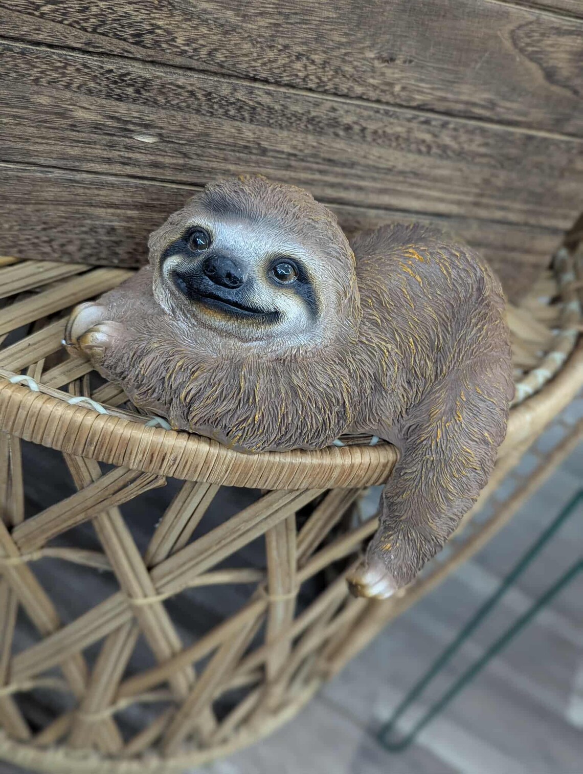 Adorable Laying Sloths / Resin Statue / Unique Gift / Home Decor or ...