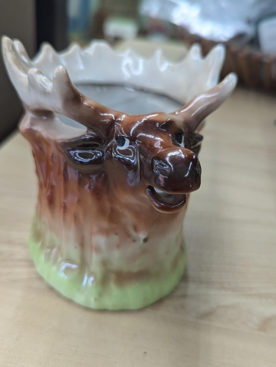 Vintage Moose Creamer / Collectible / Handcrafted / Pitcher / Kitchen ...