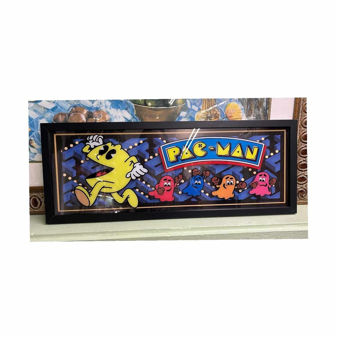 Nostalgic Pac Man Sign / Game Room / Boys Bedroom Decor / Atari ...