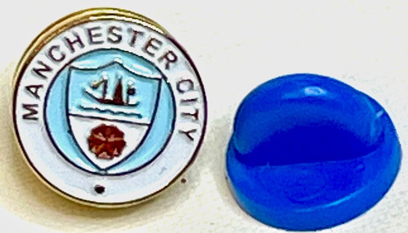 Manchester City Pin Retro Small Pin - Etsy UK