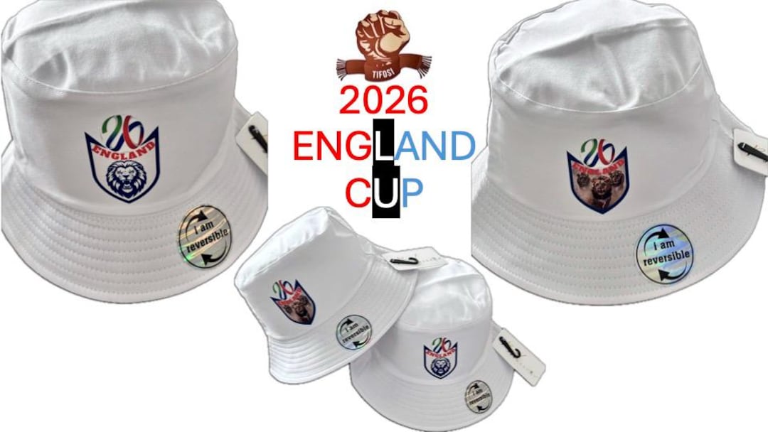 England 2026 Cup Hats World Football Gifts Unbranded Bucket Hat - Etsy