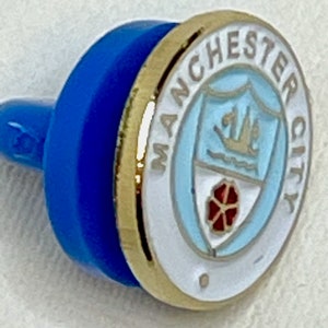 Manchester City Pin Retro Small Pin - Etsy UK
