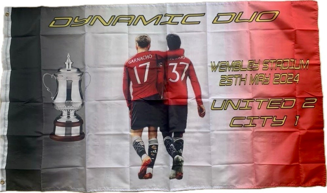 United Cup Winners 2024 Flag Manchester Fan Made Banners Flags - Etsy