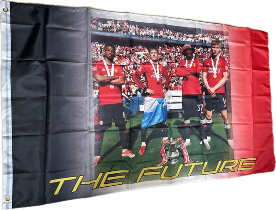 Manchester United Player Banners Man United Fans Unveil 'STANDARDS'